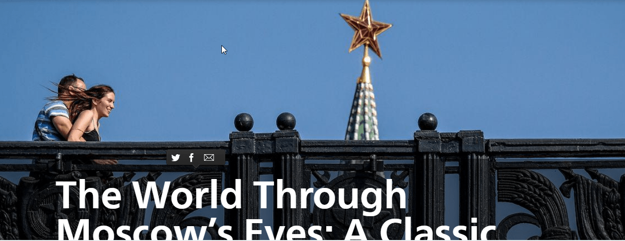 The World Through Moscow’s Eyes: A Classic Russian Perspective ...