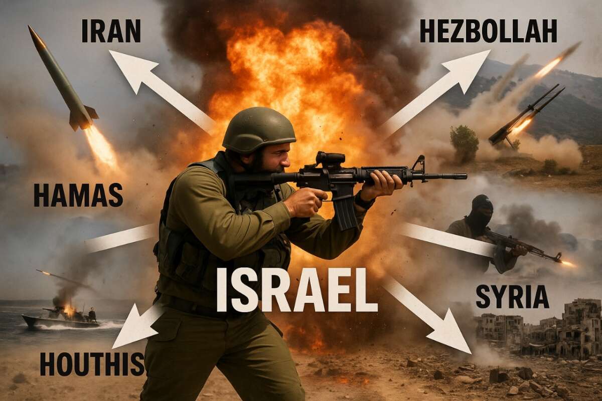 Ανάλυση CT: Το Ισραήλ των πέντε ταυτόχρονων πολέμων στη Μέση Ανατολή ...